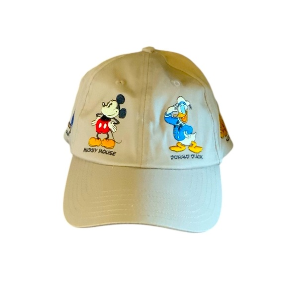 Disney | Accessories | Cap Disney Parks Embroidered Mickey Donald Duck ...